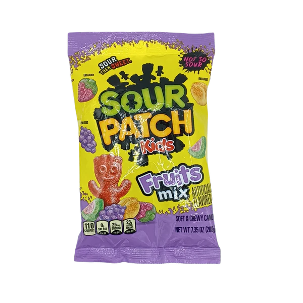 Sour Patch Kids Assorted Fruits 7.35oz (SNG12) – Sweets and Geeks