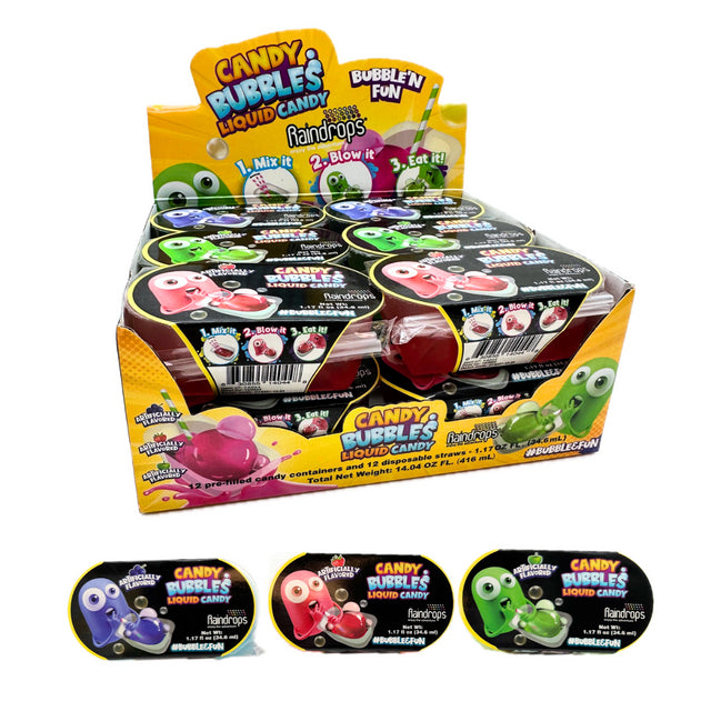 Raindrops Liquid Candy Bubbles 1.1oz Pack – Sweets and Geeks