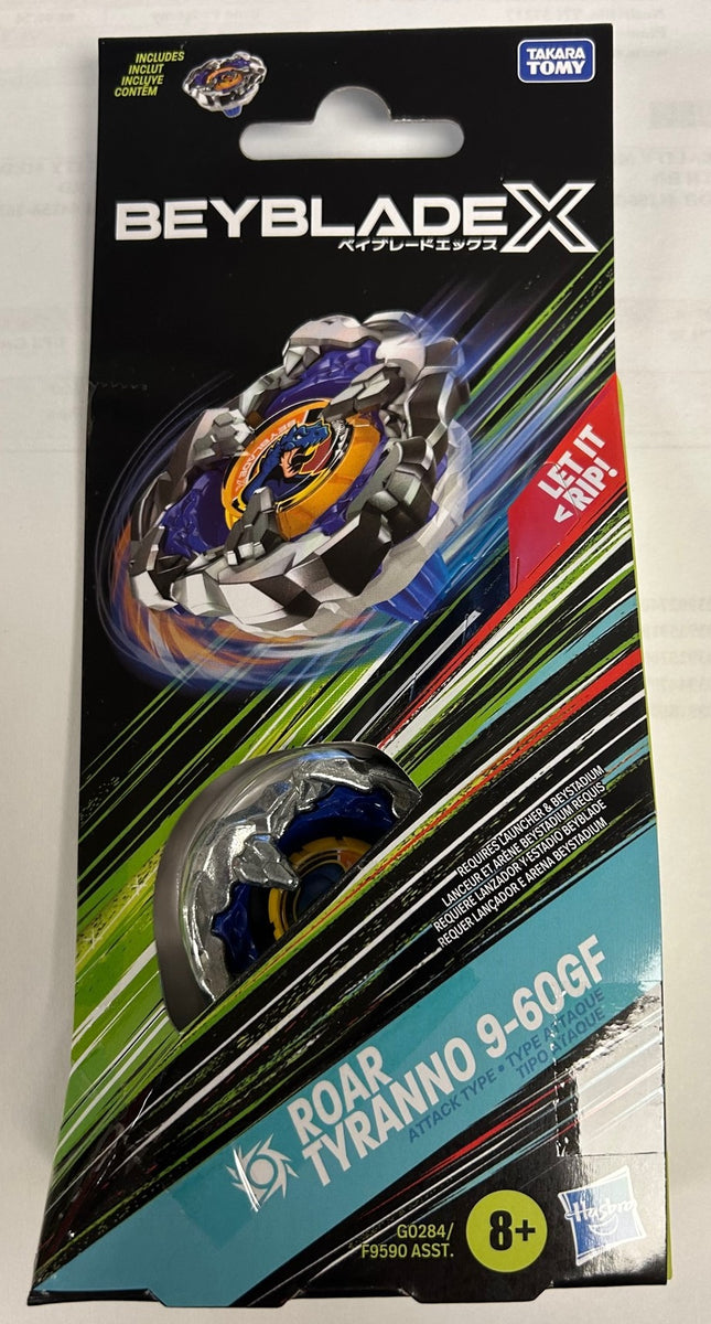 Beyblade X Single Top Booster Roar Tyranno 9-60GF Attack Type – Sweets and Geeks