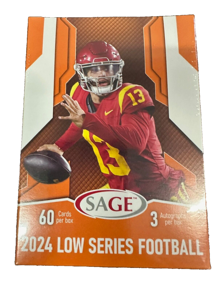 2024 Sage Low Series Football Blaster Box – Sweets and Geeks