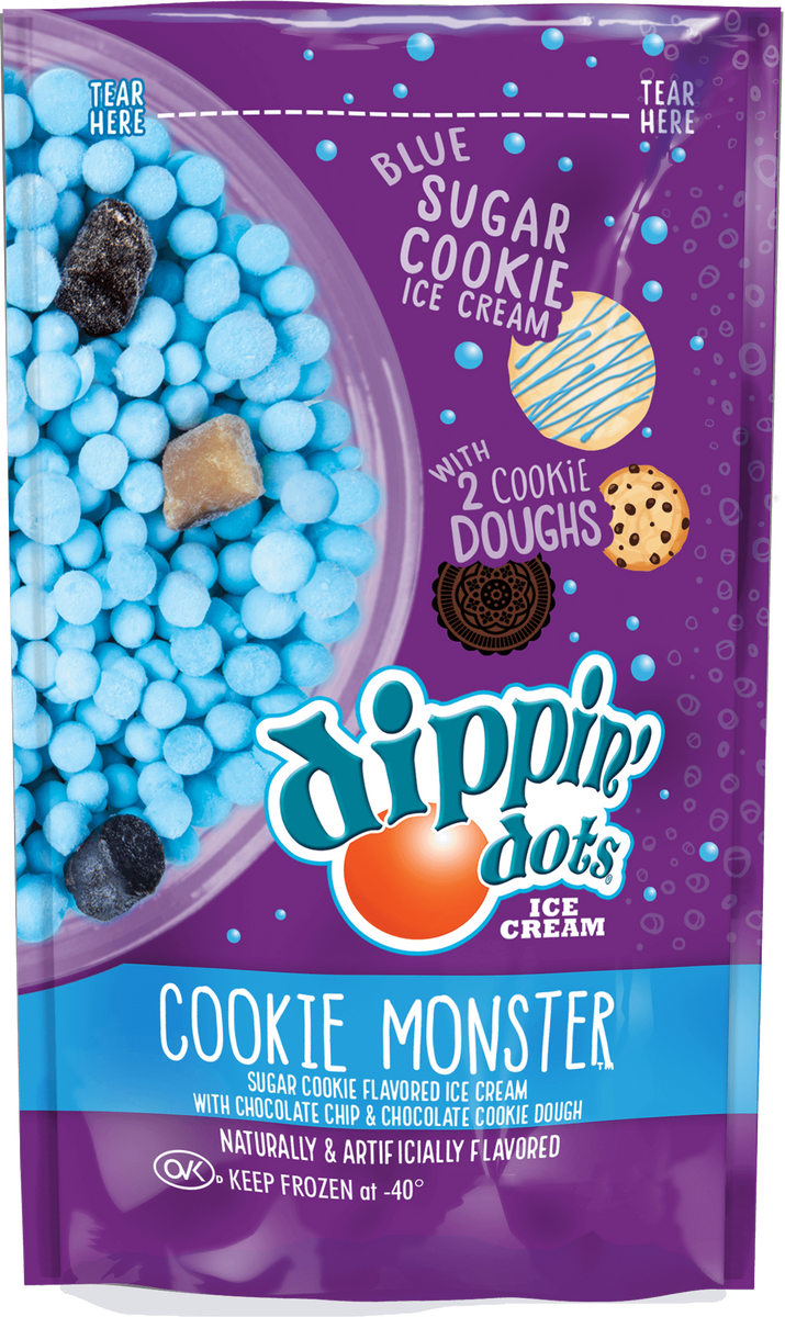 Dippin' Dots - Cookie Monster – Sweets and Geeks