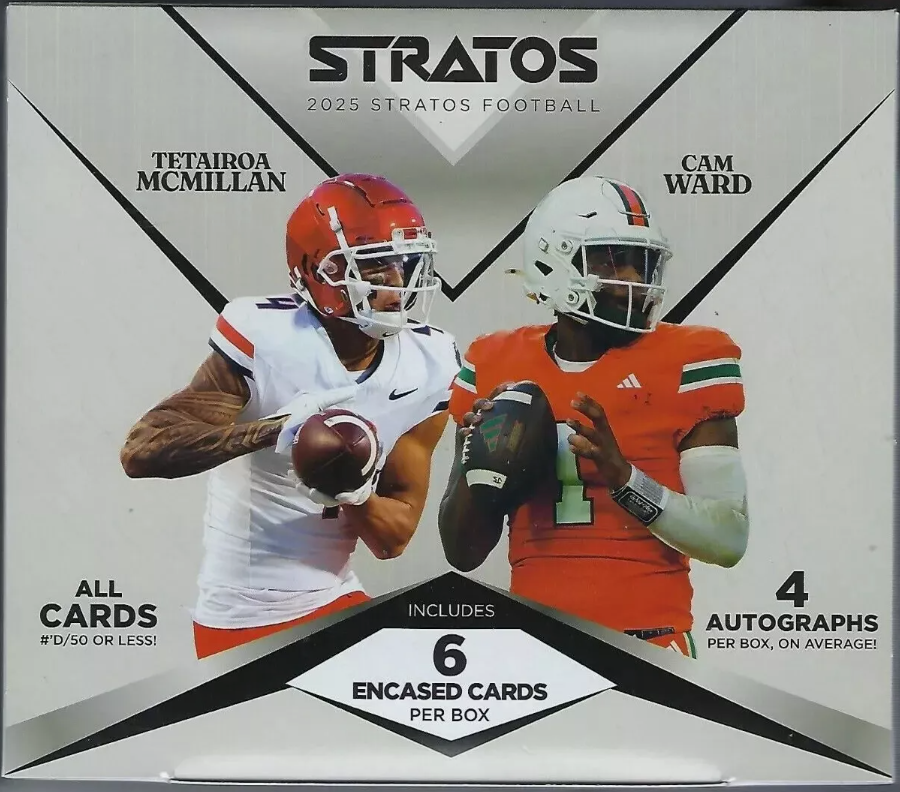 2025 Pulse Stratos Football Hobby Box – Sweets and Geeks