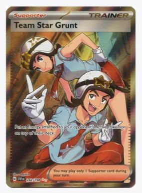 Team Star Grunt (Full Art) SV01: Scarlet & Violet Base Set # 242/198 – Sweets and Geeks
