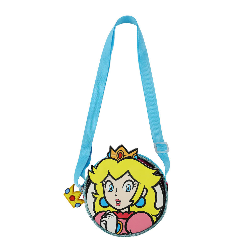 Super Mario Princess Peach Die-Cut Crossbody – Sweets and Geeks