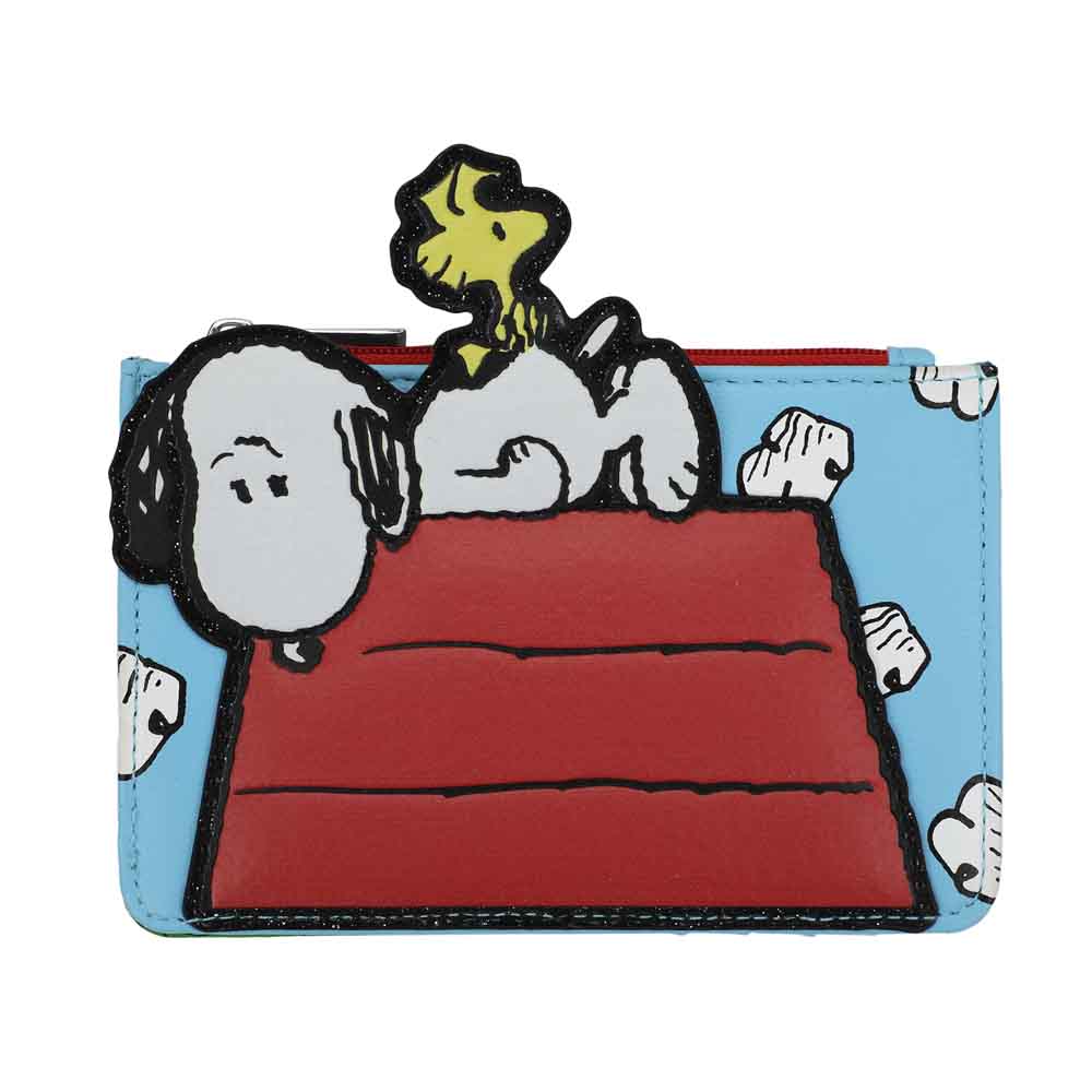 Peanuts Snoopy & Woodstock Zippered Card Wallet – Sweets and Geeks