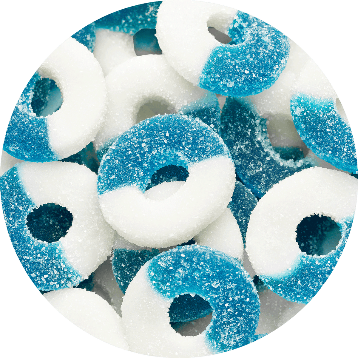 Albanese Gummy Blue Raspberry Rings 4.5lb Bag – Sweets and Geeks