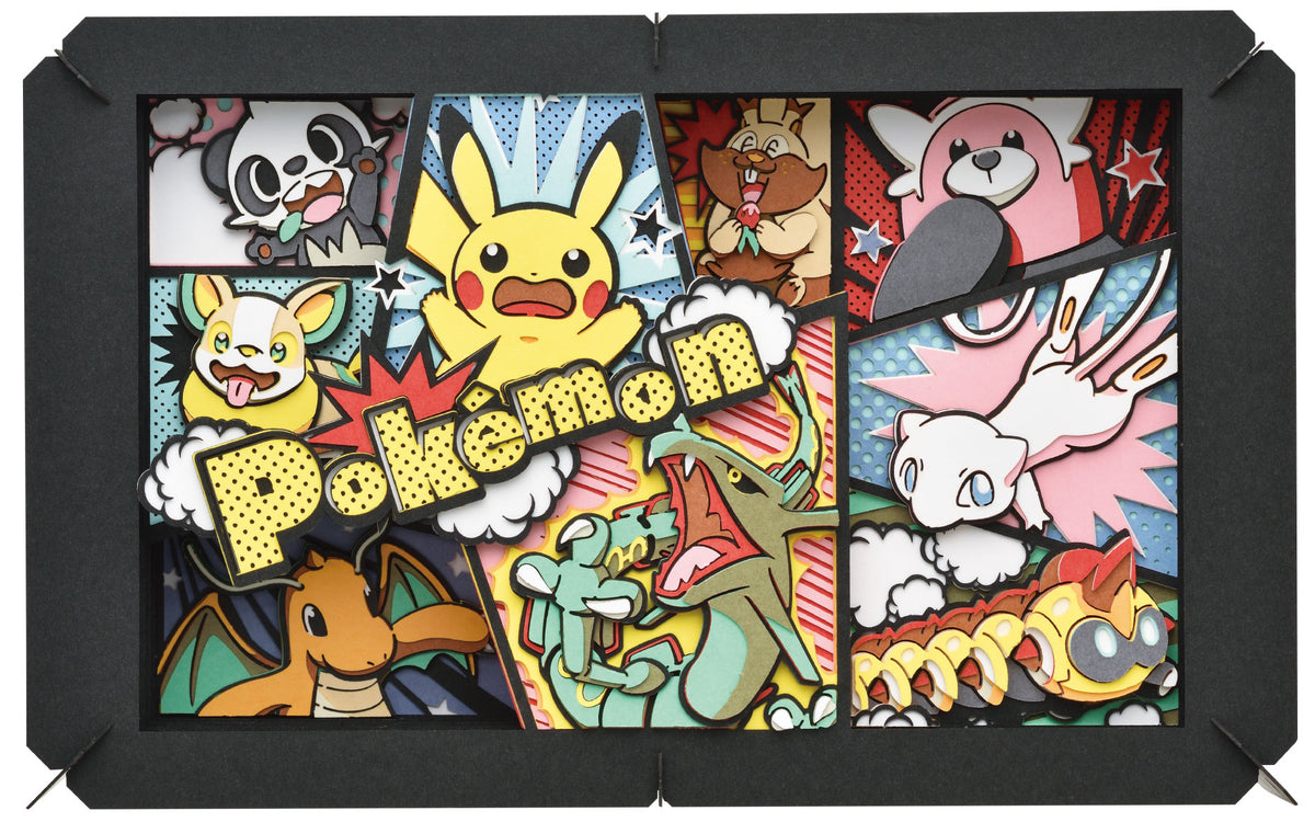 PK-L06 Pokemon Comic "Pokemon" Ensky Paper Theater – Sweets and Geeks