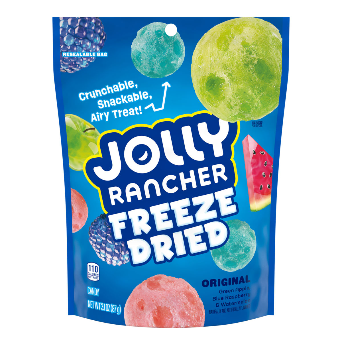 Jolly Rancher Freeze Dried Original Flavors 3.1oz Pouch (SNG8) – Sweets ...