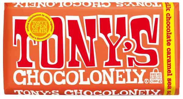 Tonys Choco Chocolate Bar with Caramel Sea Salt - 6.35oz – Sweets and Geeks
