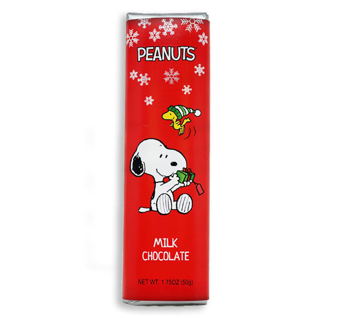 The Peanuts "Let it Snow" Holiday Chocolate Bars - Snoopy Milk Chocola ...