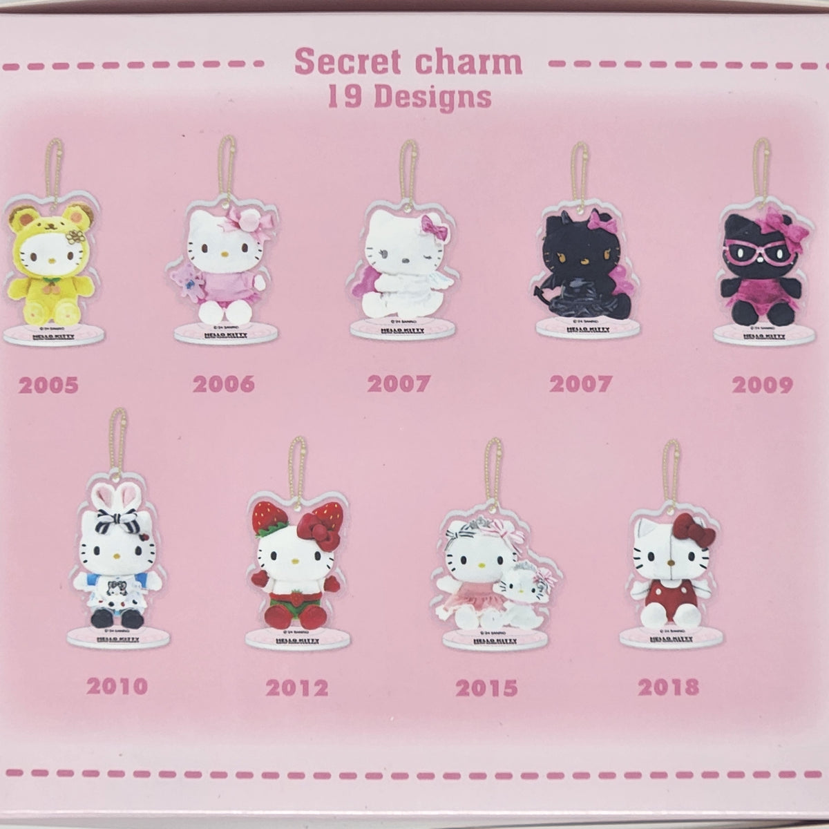 Hello Kitty 50th Anniversary Secret Charm Mystery Bag – Sweets and Geeks