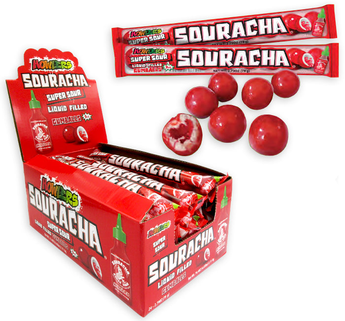 Howlers Souracha Super Sour Filled Gumballs 2.79oz – Sweets and Geeks