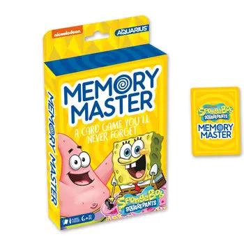 SpongeBob Memory Master Card Game – Sweets and Geeks