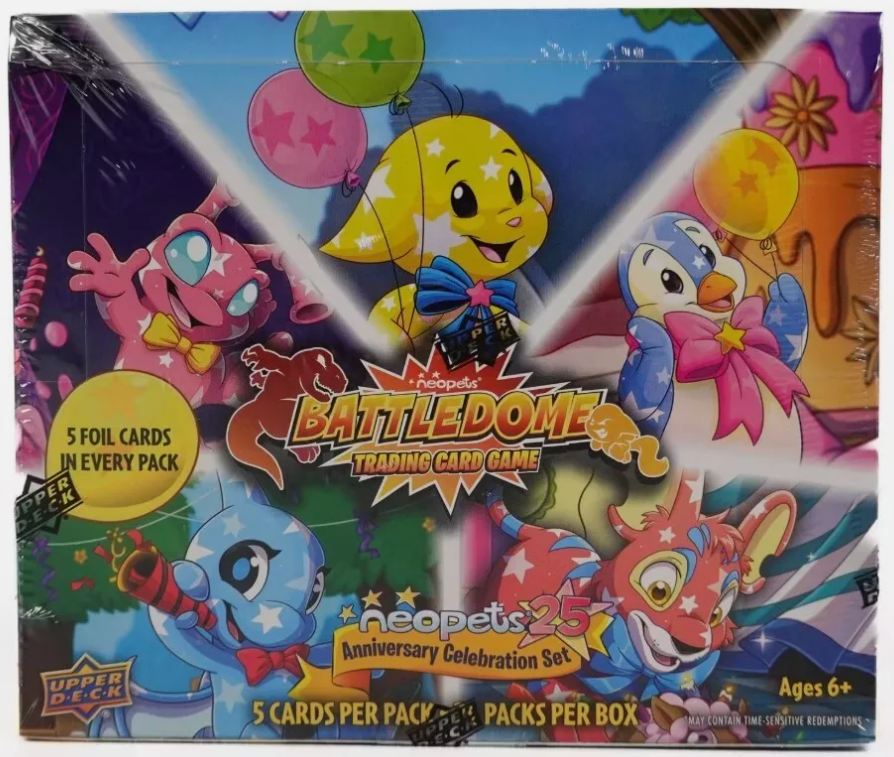 Neopets Battledome TCG: 25th Anniversary Booster Booster Box – Sweets ...