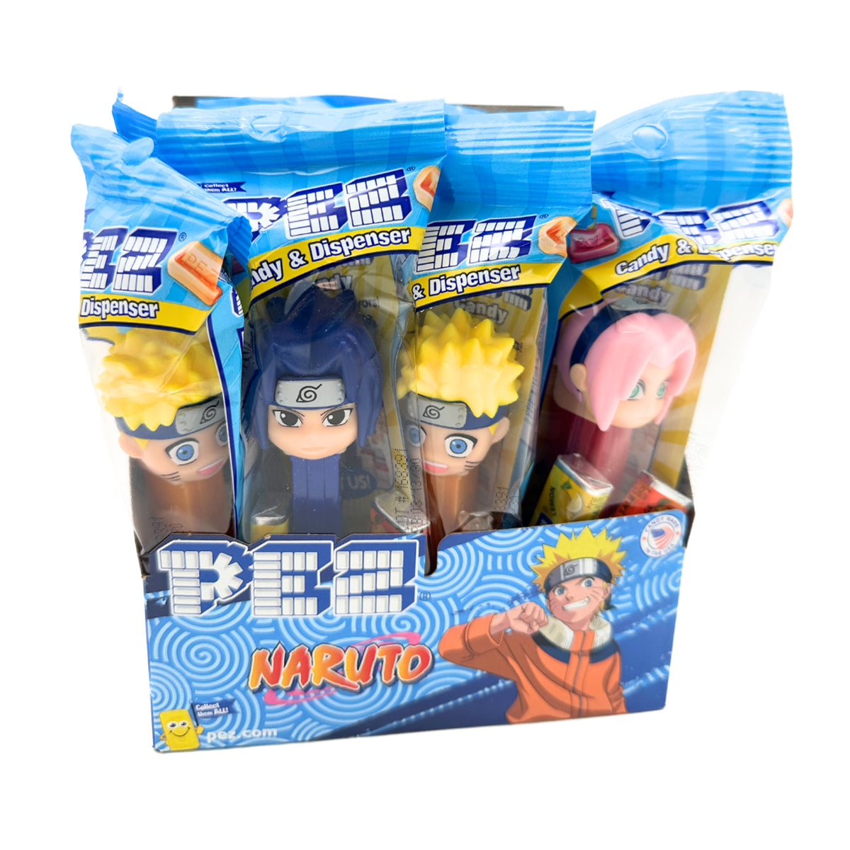 PEZ Naruto Party Pack (SNG-12) – Sweets and Geeks