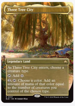 Three Tree City (Borderless) (0337) - Bloomburrow - #0337 – Sweets and ...