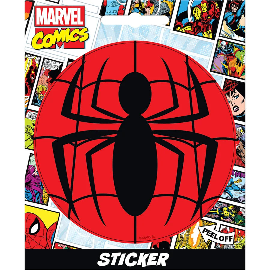 Spider-Man Logo Sticker – Sweets and Geeks