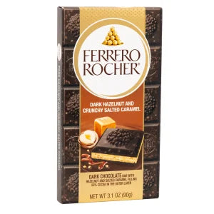 Ferrero Rocher Dark Chocolate Hazelnut & Sea Salt 3.1oz Bar (SNG8 ...