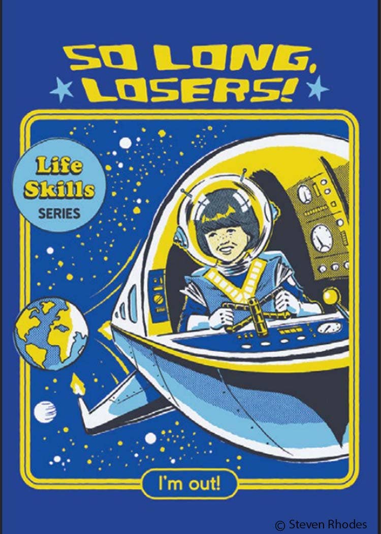 So Long Losers, Life Skills Series (I'm Out) Magnet – Sweets and Geeks