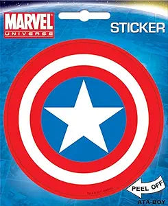 Marvel Comics: Captain America Shield Stickers – Sweets and Geeks