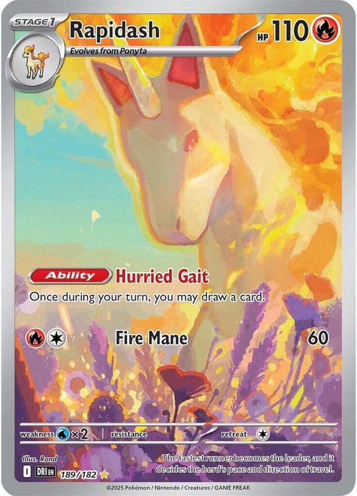 Rapidash (IR) - Destined Rivals - 189/182 – Sweets and Geeks
