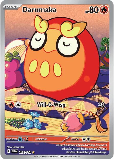 Darumaka (IR) - Black Bolt - 097/086 - English – Sweets and Geeks