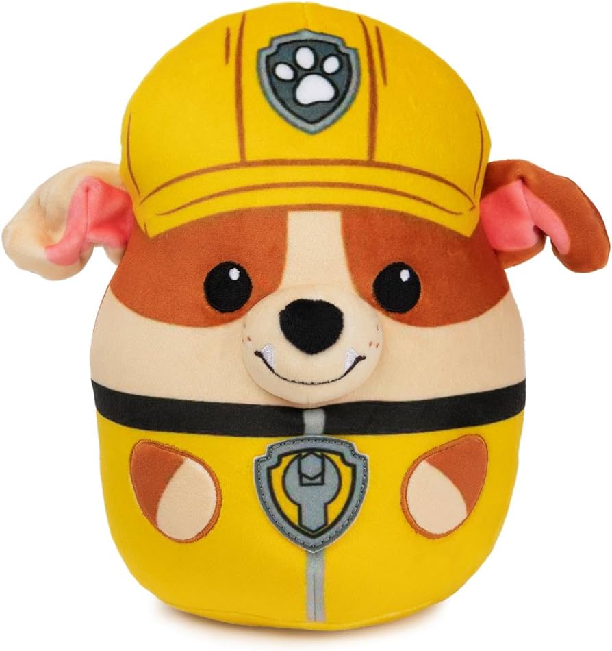 Paw Patrol Rubble Squish Plush – Sweets and Geeks