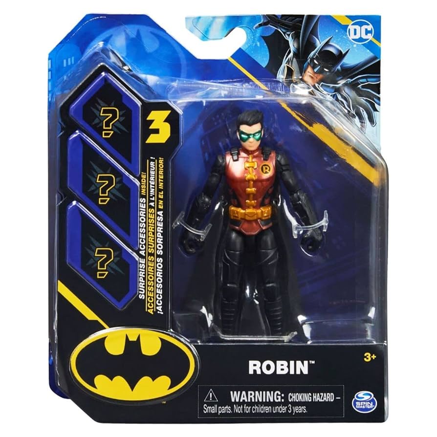 Spin Master 2021 DC Batman Robin Action Figure – Sweets and Geeks