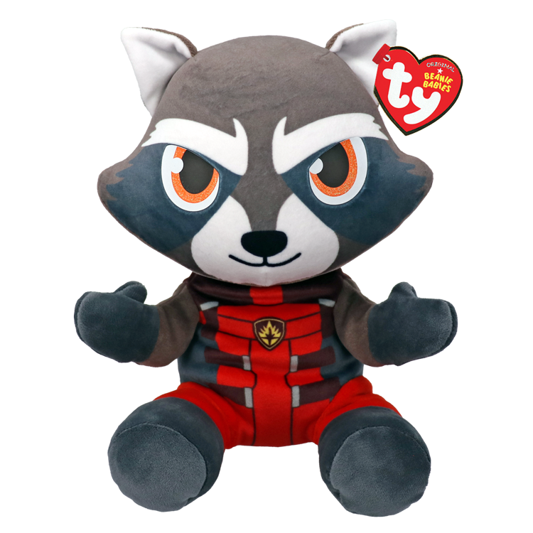 Ty Plush Marvel: Rocket Raccoon Floppy Small (SNG6) (OOS) – Sweets and ...