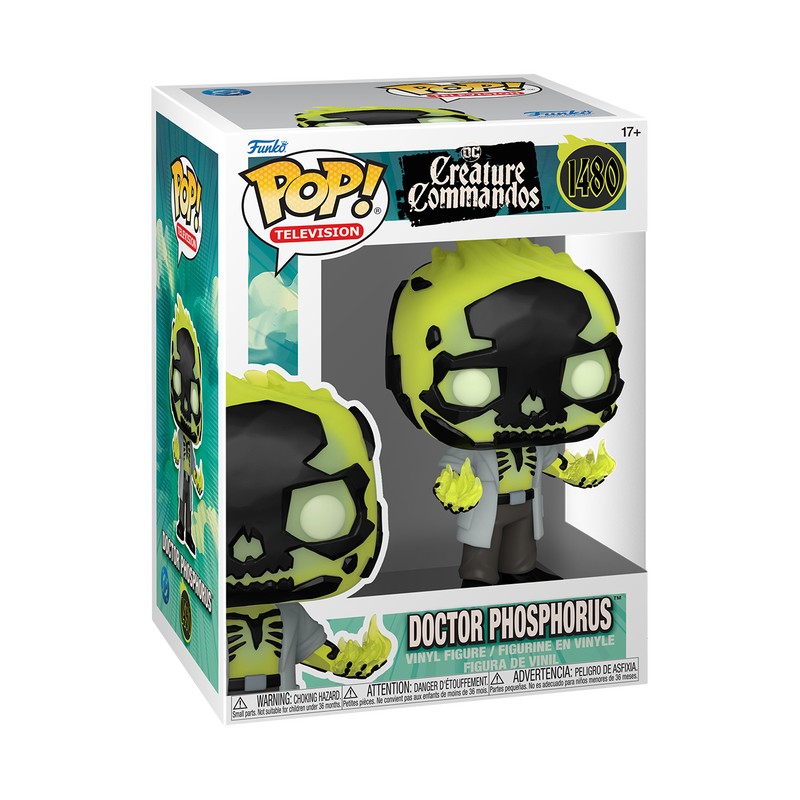 Funko Pop Television: DC Creature Commandos - Doctor Phosphorus #1480 ...