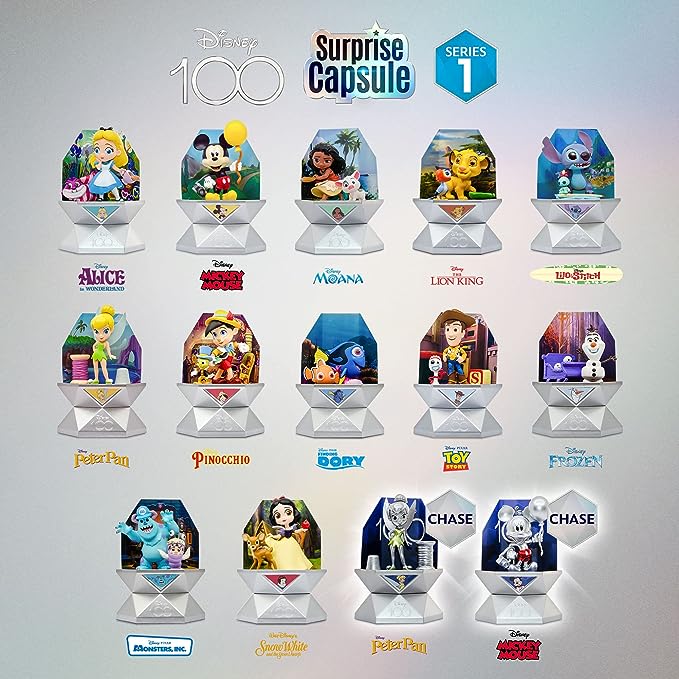 Disney 100 Surprise Capsules Series 1 – Sweets and Geeks