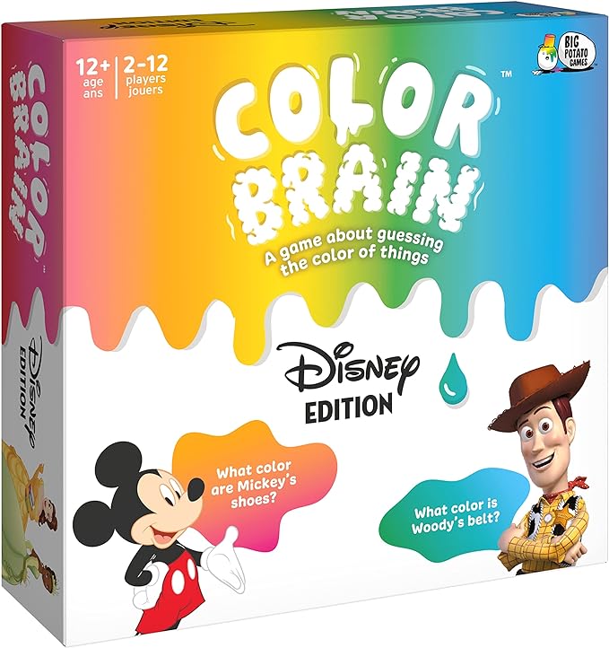 Disney Colorbrain The Ultimate Board Game for Families Who Love Disney ...