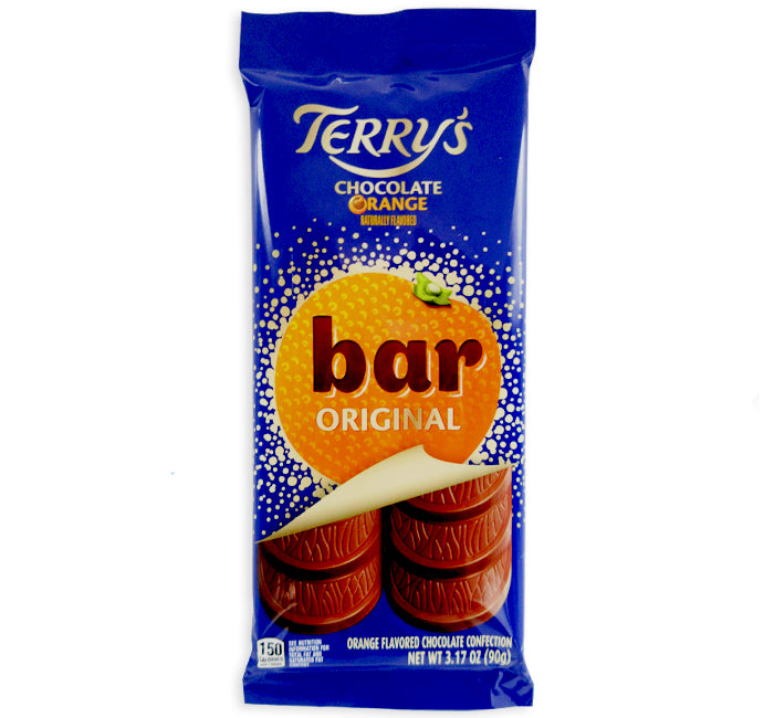 Terry's Orange Milk Chocolate Bar - 3.17oz (SNG10) – Sweets and Geeks