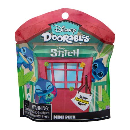 Disney Doorables Flocked Stitch Blind Bag (SNG24) (OOS) – Sweets and Geeks