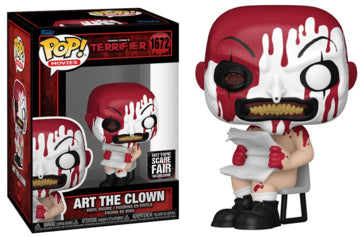 Funko Pop! Movies: Terrifier - Art the Clown #1672 (Hot Topic Scare Fa ...