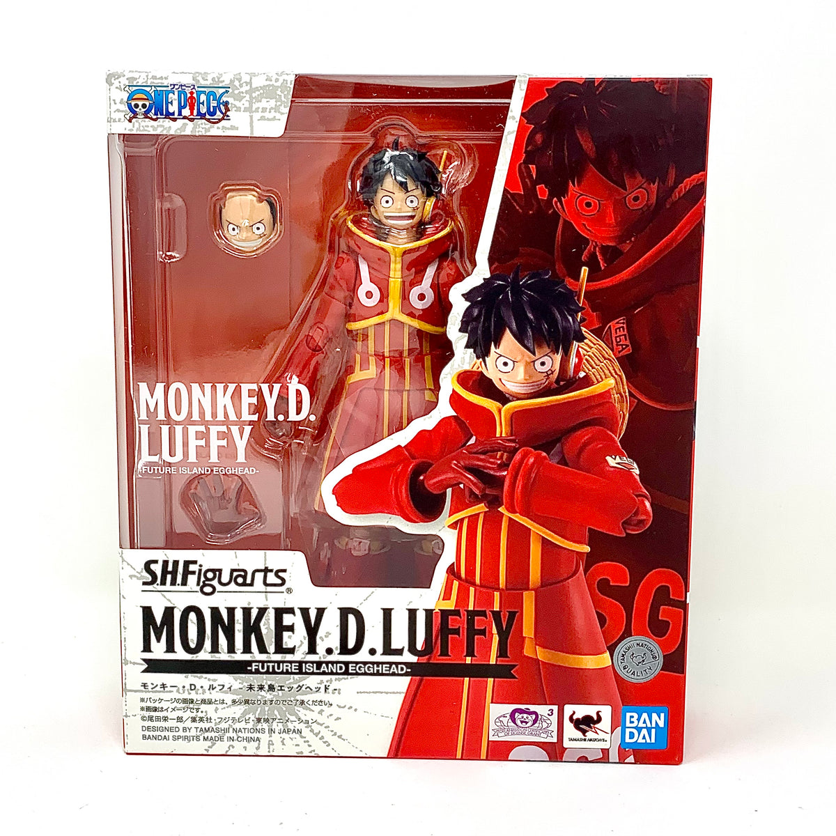 One Piece - Monkey D. Luffy (Future Island Egghead) - S.H.Figuarts ...