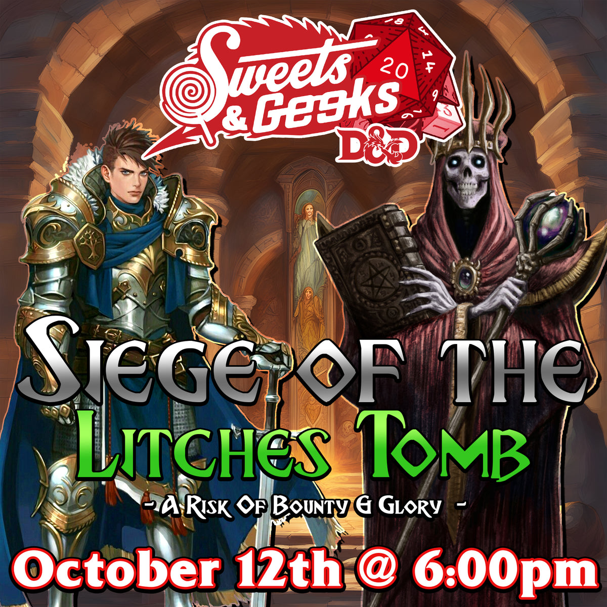 D&D Siege of the Lich's Tomb Adventure - October 12th, 2023 – Sweets ...