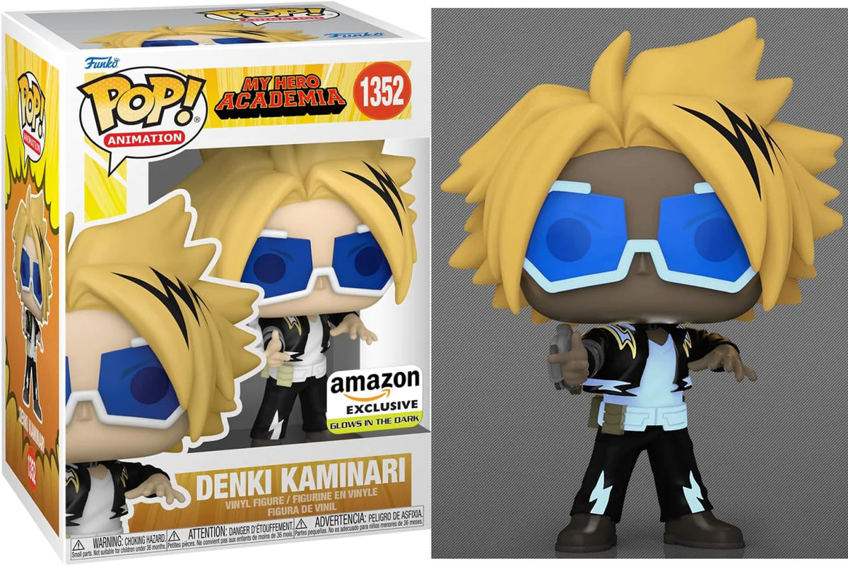 Funko Pop! Animation: My Hero Academia - Denki Kaminari (Amazon Exclus ...