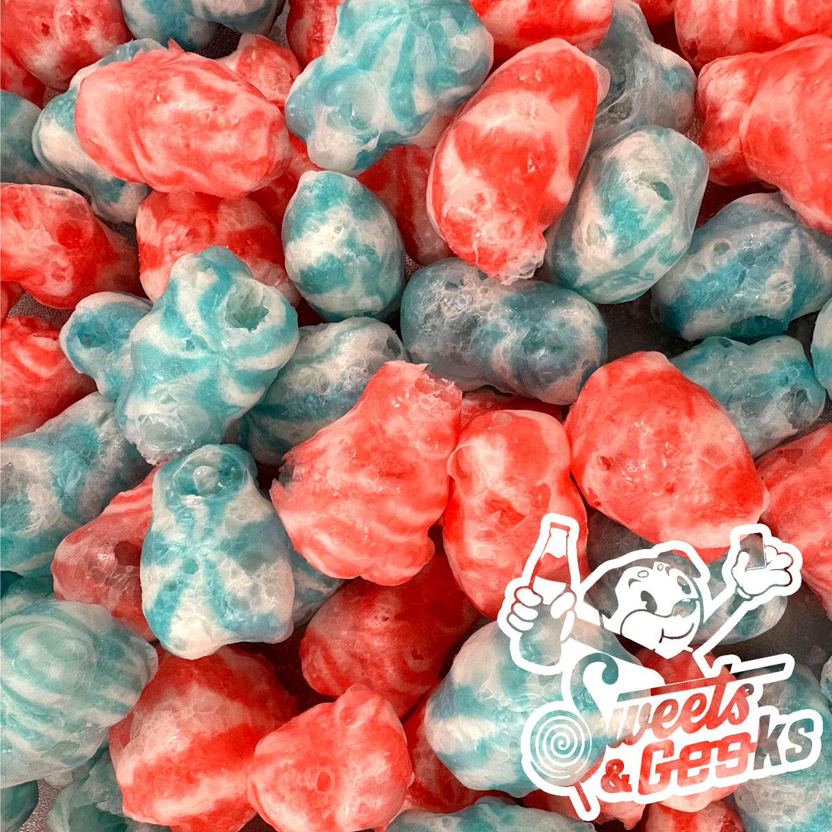 Freeze Dried Freedom Bears 2.2oz - Peg bag – Sweets and Geeks