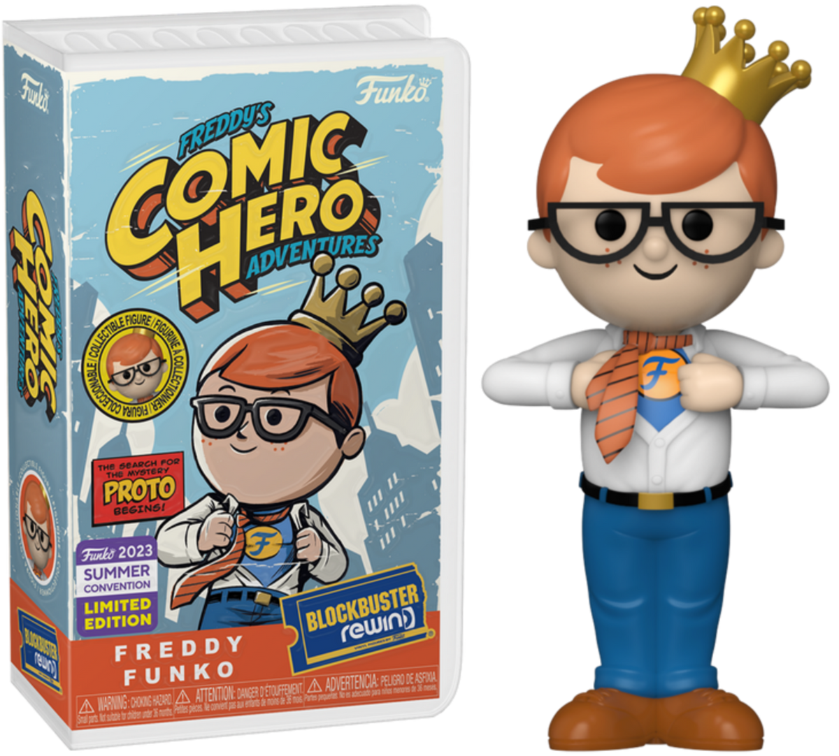 Funko Blockbuster Rewind: Freddy's Comic Hero Adventures - Freddy Funk ...