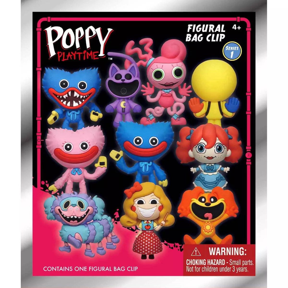 Poppy Playtime 3D Foam Bag Clip, Series 1 (SNG24) – Sweets and Geeks