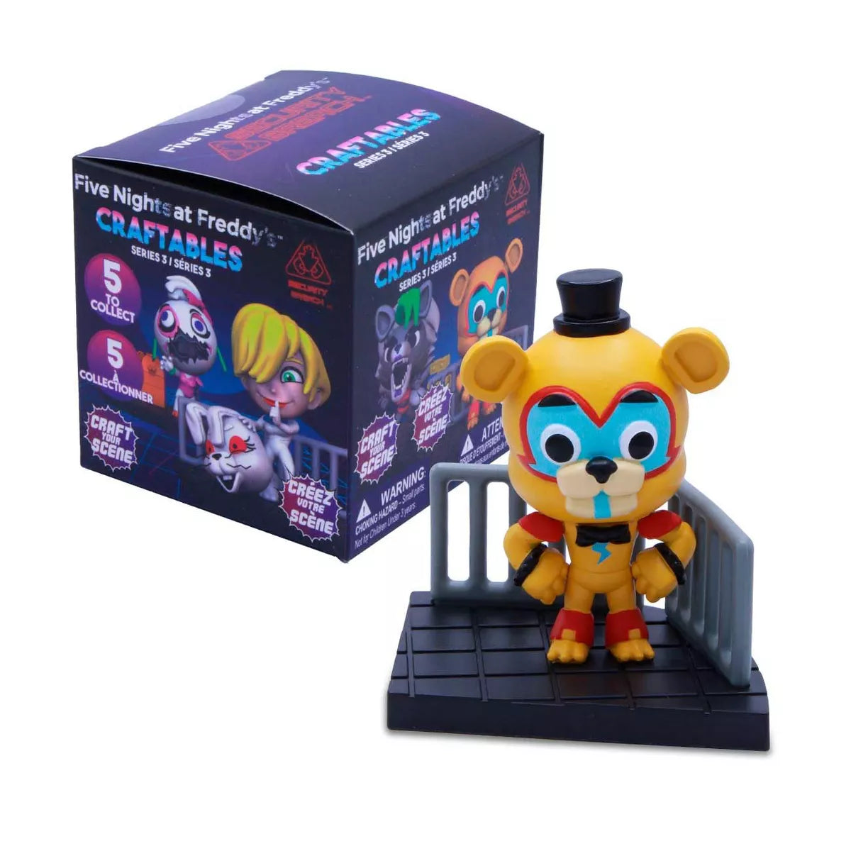 Five Nights at Freddy's Security Breach Craftables Series 3 Blind Box ...