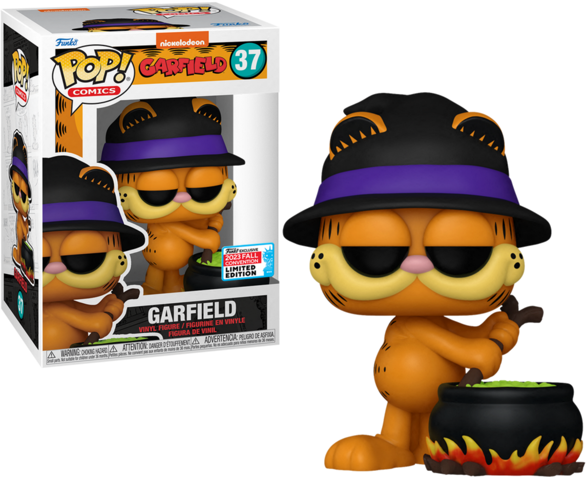 Funko Pop! Comics: Garfield - Garfield (with Cauldron) (2023 Fall Conv ...