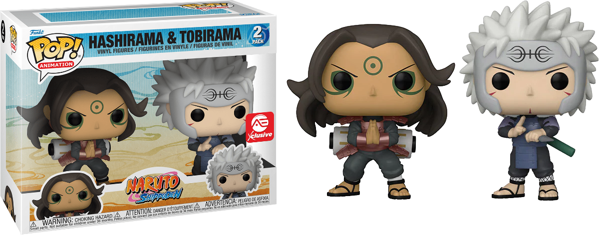 Funko Pop! Naruto - Hashirama & Tobirama (2-Pack) (AE Exclusive ...