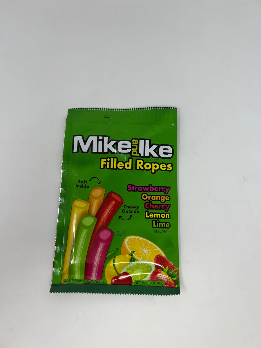 Mike & Ike Licorice Ropes 3oz Peg Bag (SNG12) – Sweets and Geeks