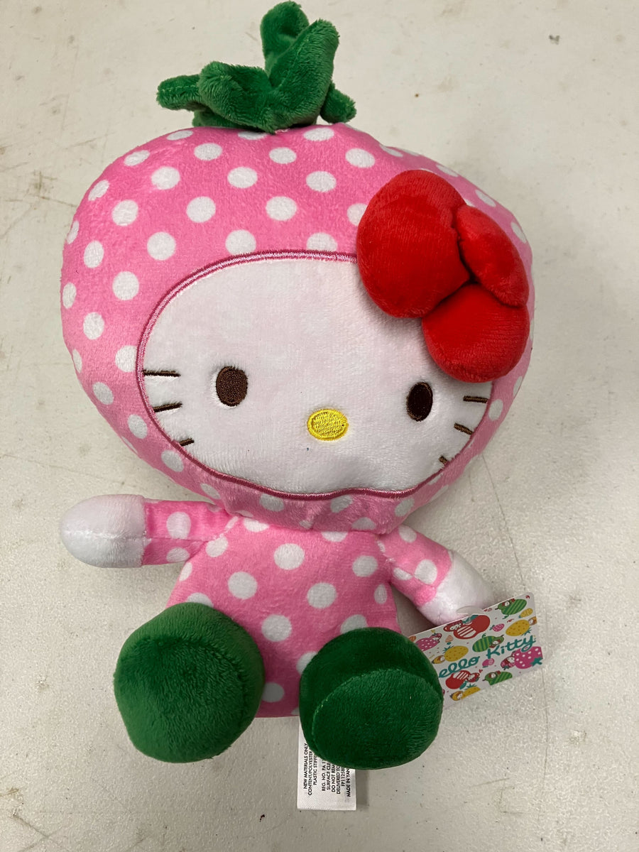 Hello Kitty Premier 9" Plush Fruit Costume Assortment - Strawberry ...