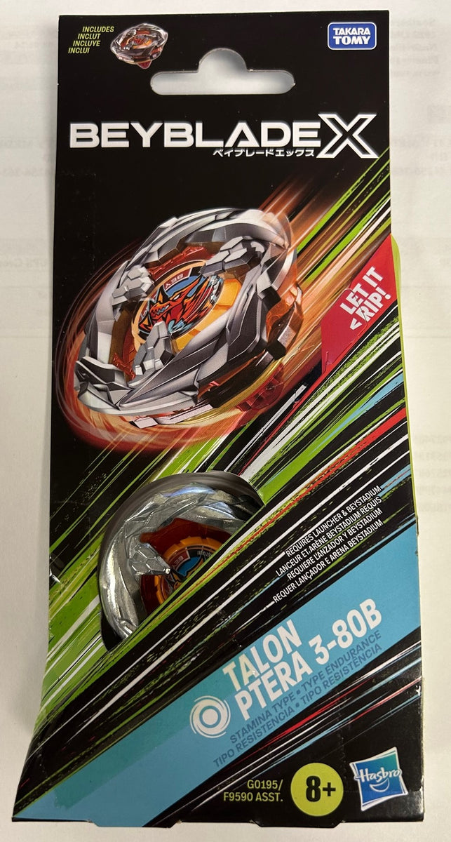 Beyblade X Single Top Booster Talon Ptera 3-80B Stamina Type – Sweets ...