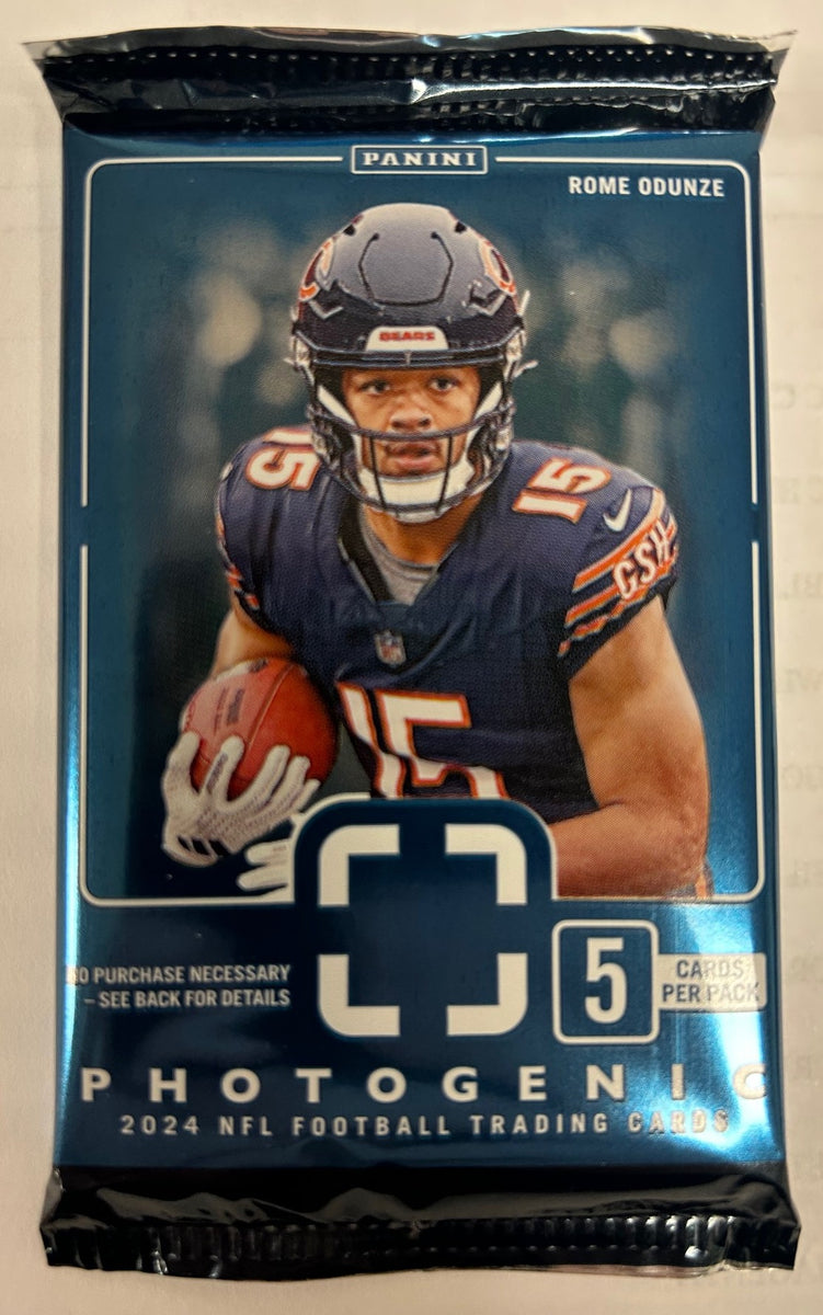 2024 Panini Photogenic Football Hobby Pack – Sweets and Geeks
