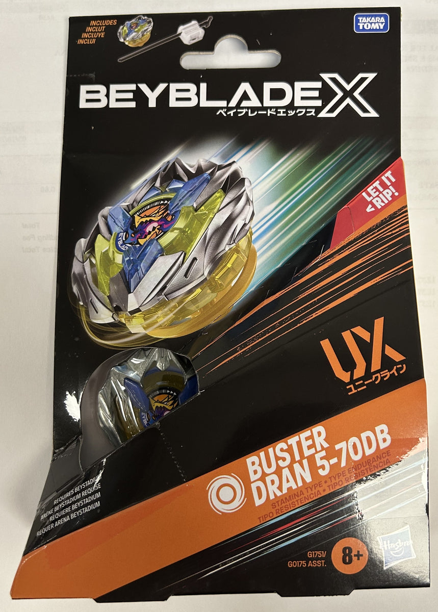 Beyblade X Starter Buster Dran 5-70DB Stamina Type – Sweets and Geeks