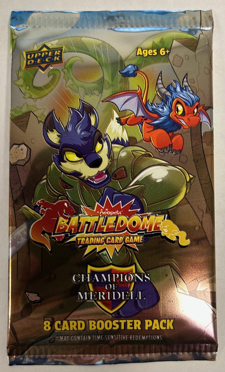 Neopets Battledome TCG: Champions of Meridell Booster Pack – Sweets and ...